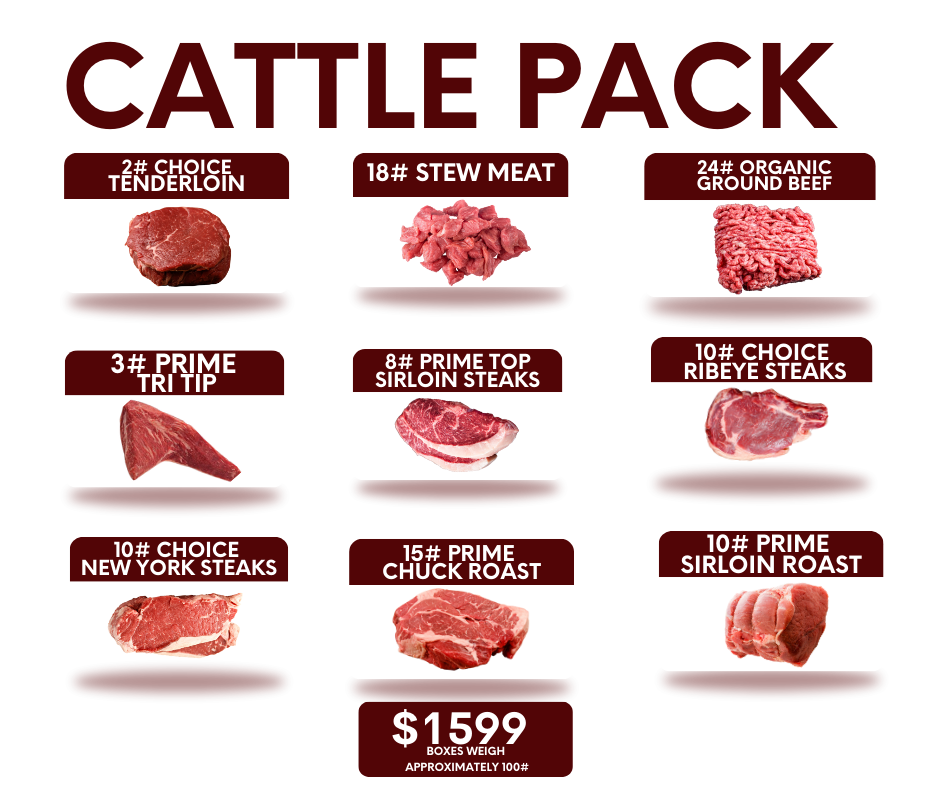 BEEF CATTLE PACK - My Supermarket - PROCESSED QUARTER BEEF