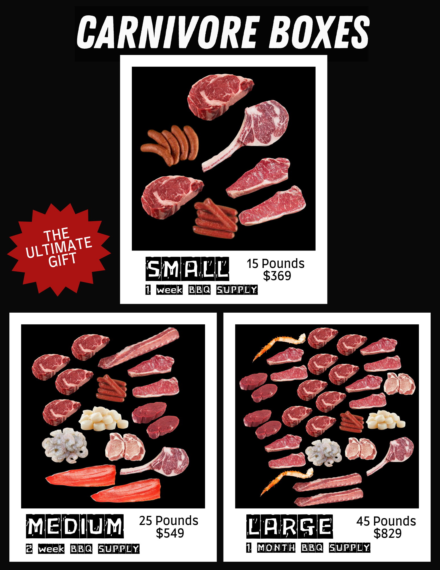 CARNIVORE BOXES - My Supermarket